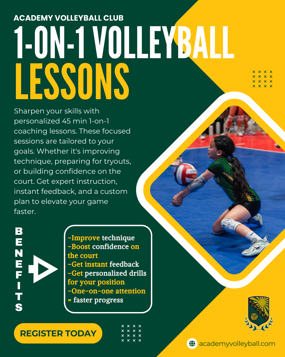 Private Lessons - Academy Volleyball